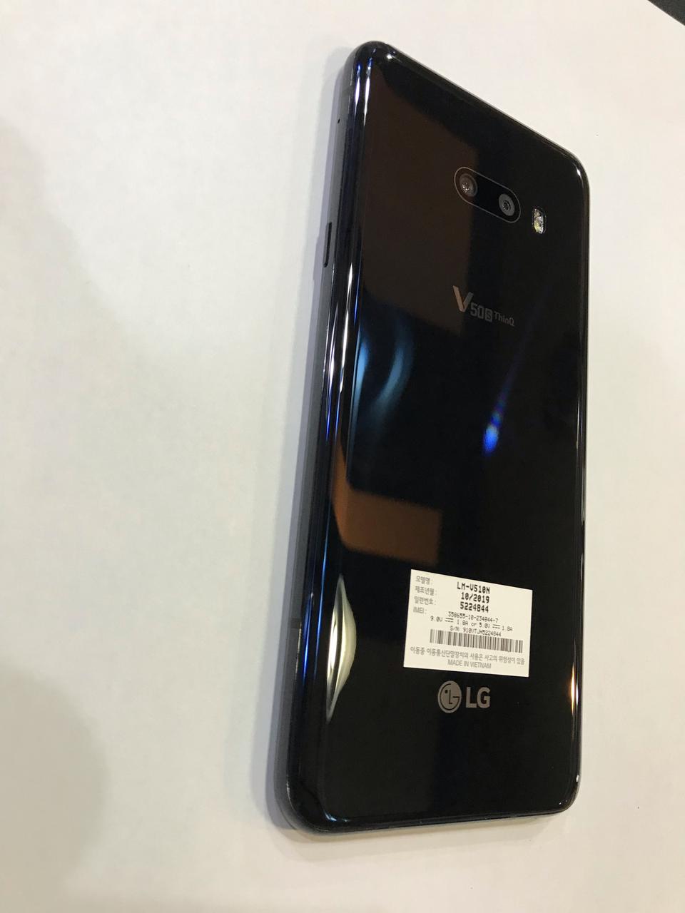 LG V50S 256기가 21년4월개통 보증기간만봐도... | 헬로마켓