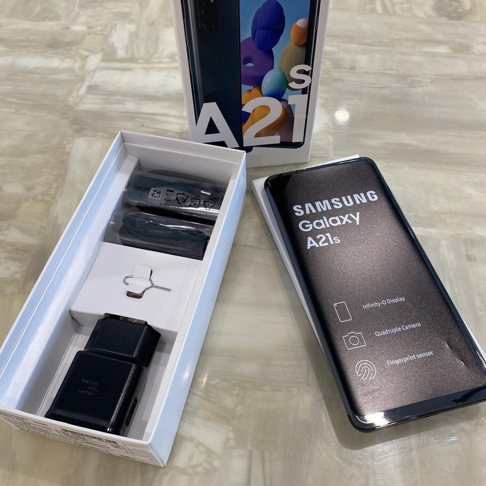 갤럭시 A21s_32G 블랙, 젤리케이스, 유리필름 | 헬로마켓