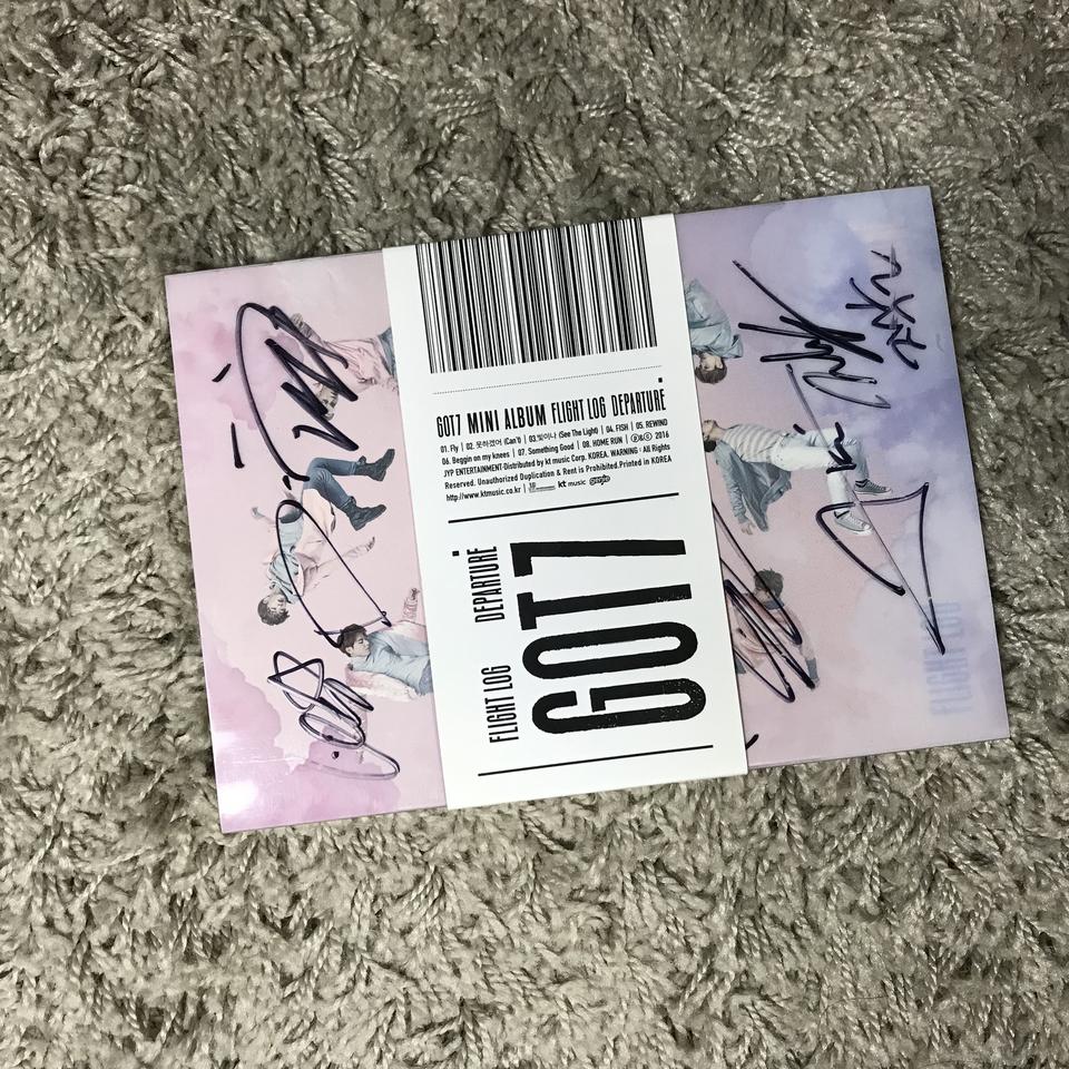 [친필싸인앨범] GOT7(갓세븐) 5th 미니앨범 '... | 헬로마켓