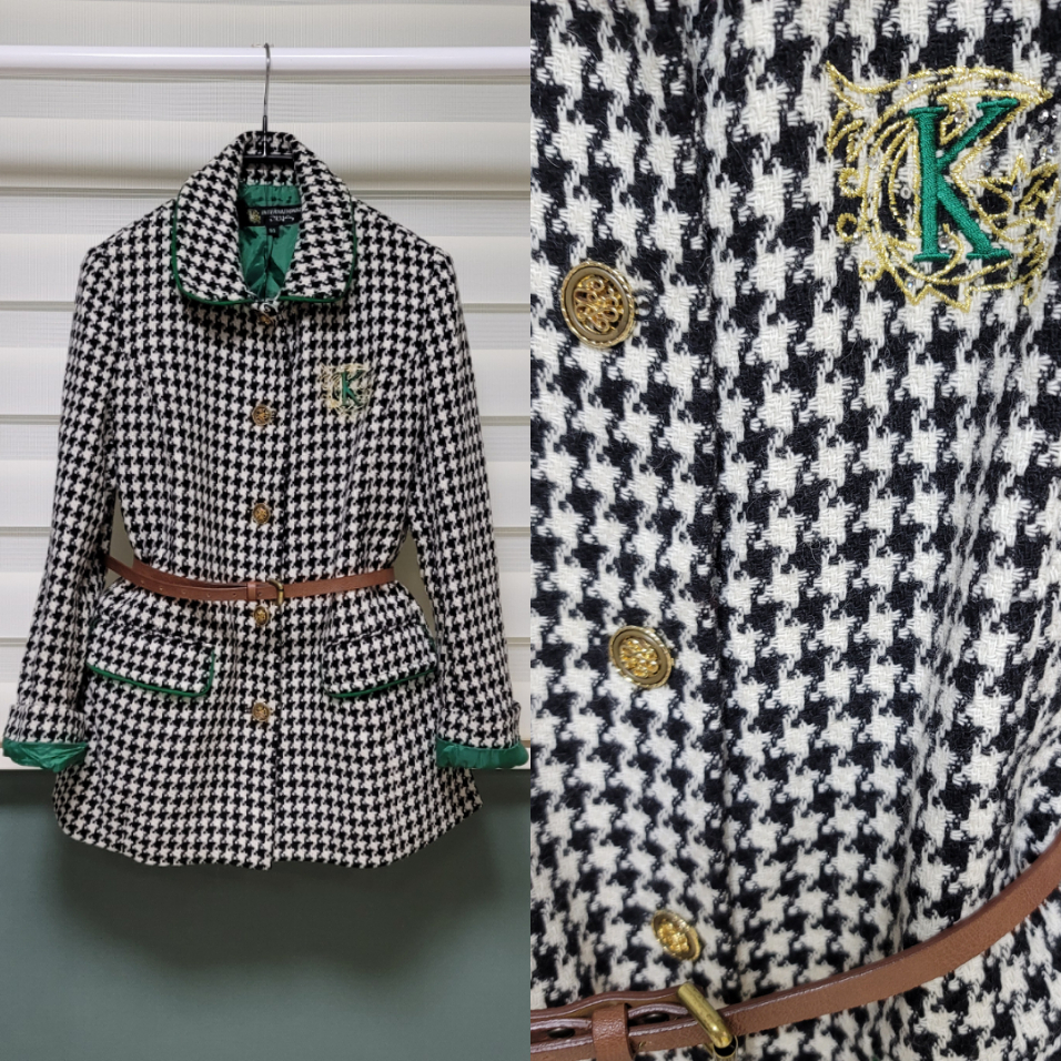 디자이너브랜드 하운드체크 울자켓 | 세컨웨어(헬로마켓)