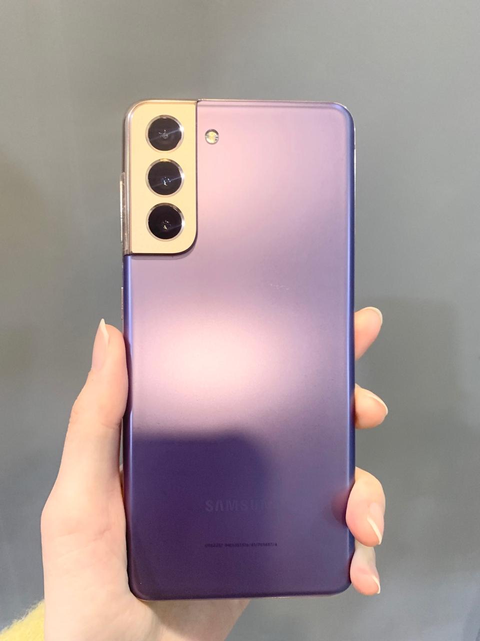 갤럭시S21 퍼플 256G 상태A급 착한가격 가성비핸드폰 | 세컨웨어(헬로마켓)