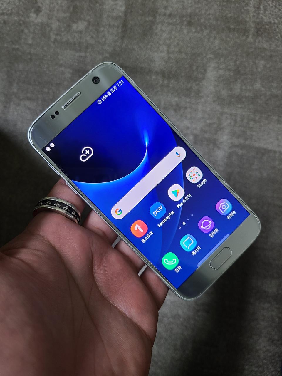 갤럭시 S7 32G 실버 상태AAA 액정새제품 무잔상... | 헬로마켓