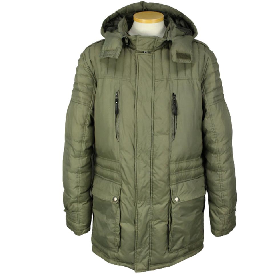 A4566 캘빈클라인 덕다운 후드 야상 패딩 점퍼 남... | 세컨웨어(헬로마켓)