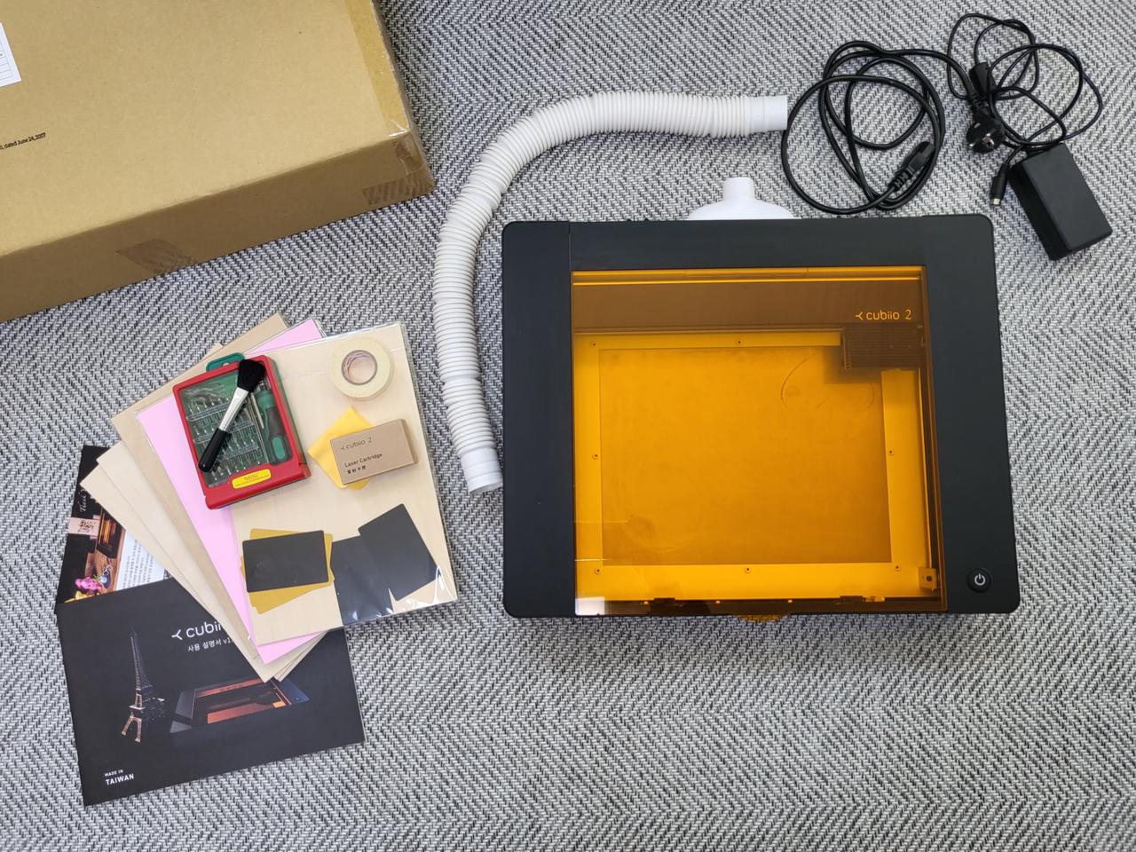 [A+급] 레이저 컷팅/각인기 Cubiio2 LC35... | 헬로마켓