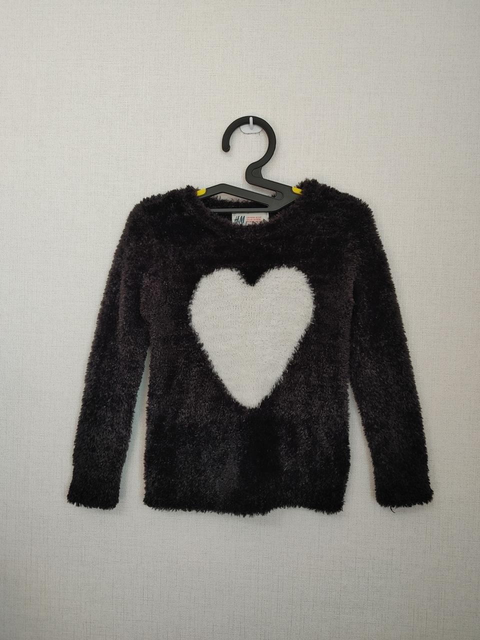 H&M 하트 니트 98/104cm 2-4y | 세컨웨어(헬로마켓)