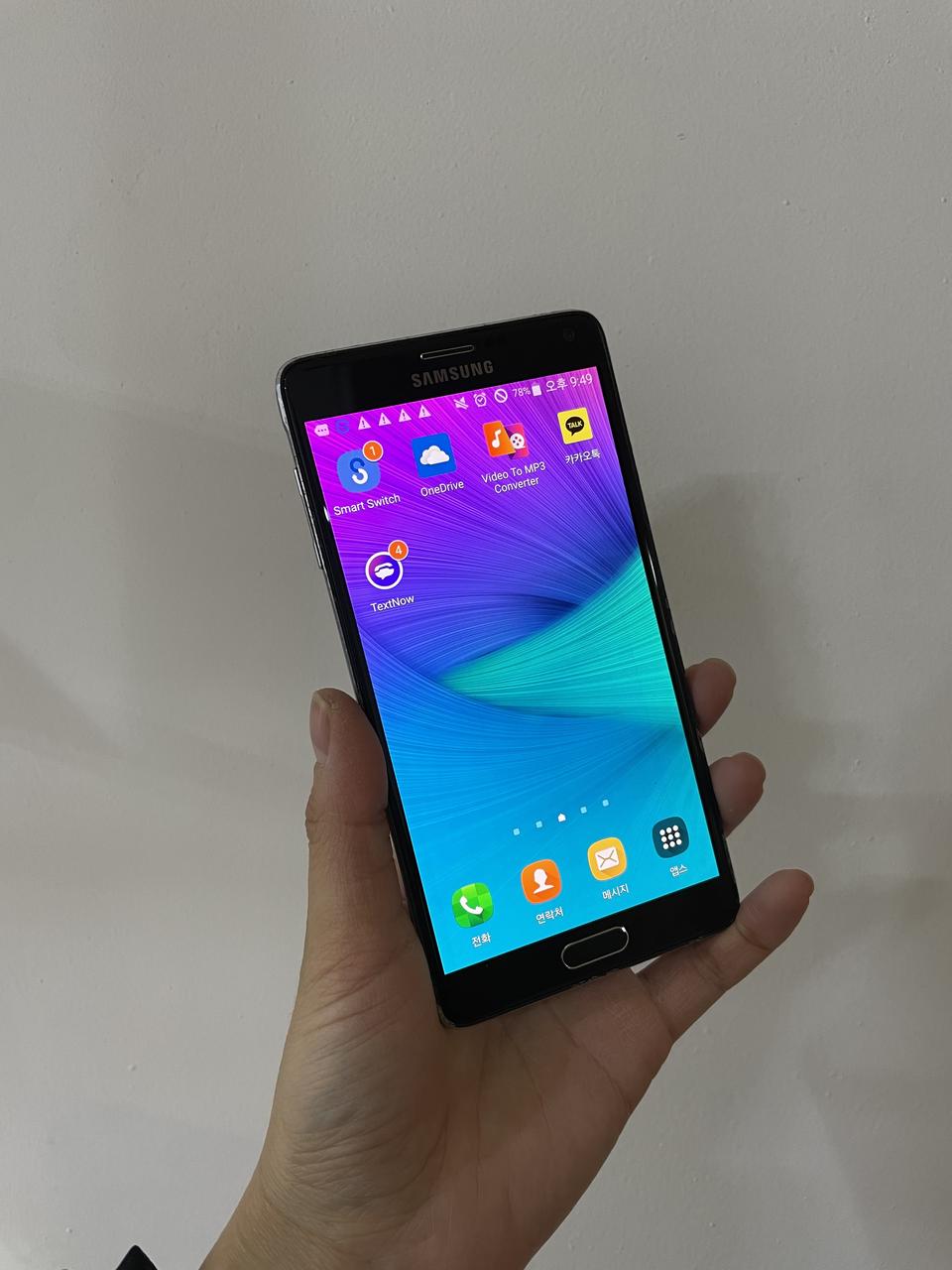 노트4 S-LTE 블랙 32기가 판매합니다. | 헬로마켓