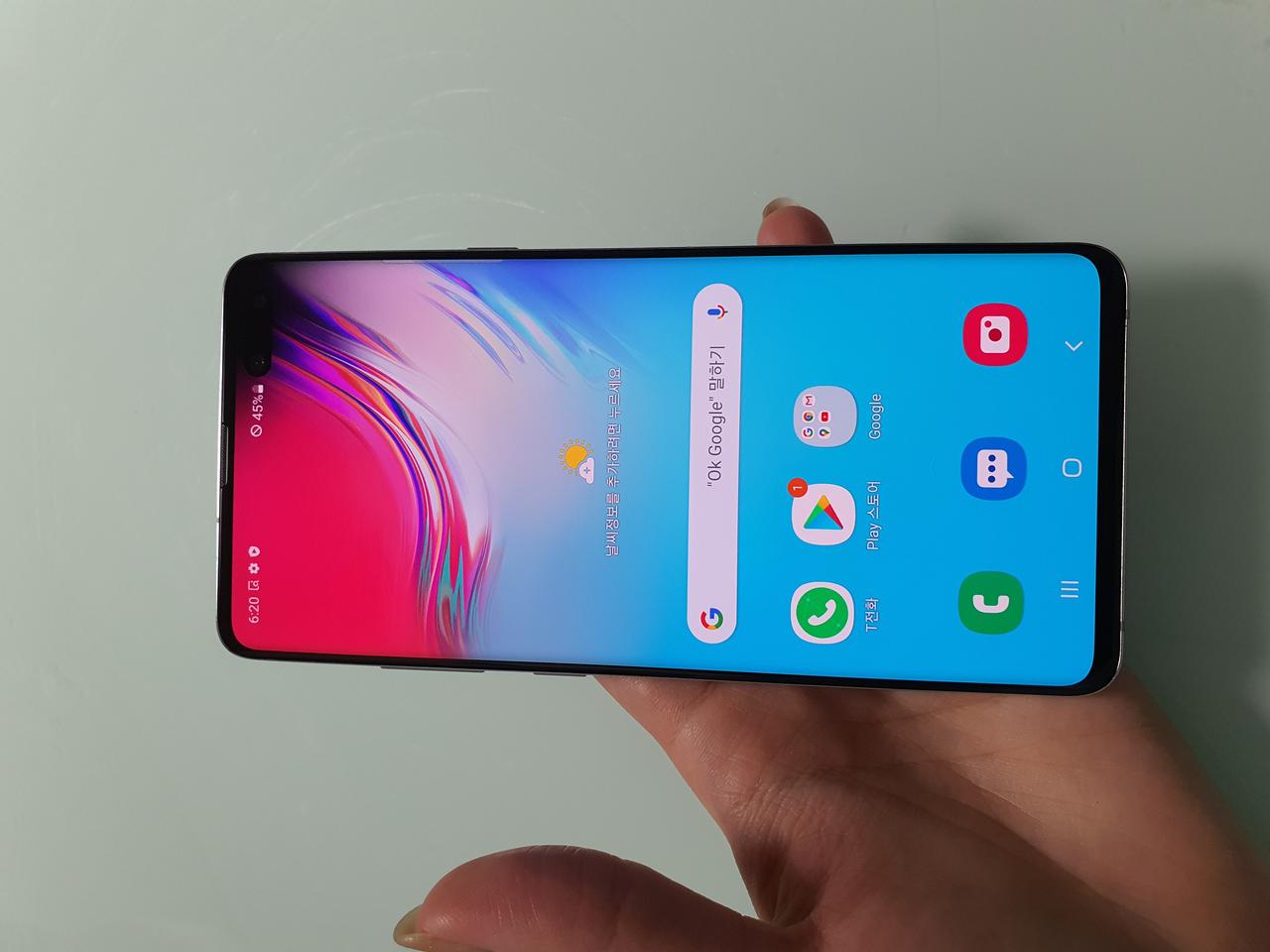 SKT 갤럭시S10 5G 실버 256G 깨끗한A급 정... | 헬로마켓