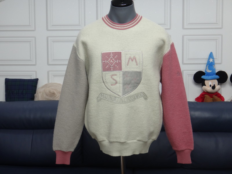 (100호) 먼싱웨어 그랜드슬램 순모 라운드 니트 | 헬로마켓