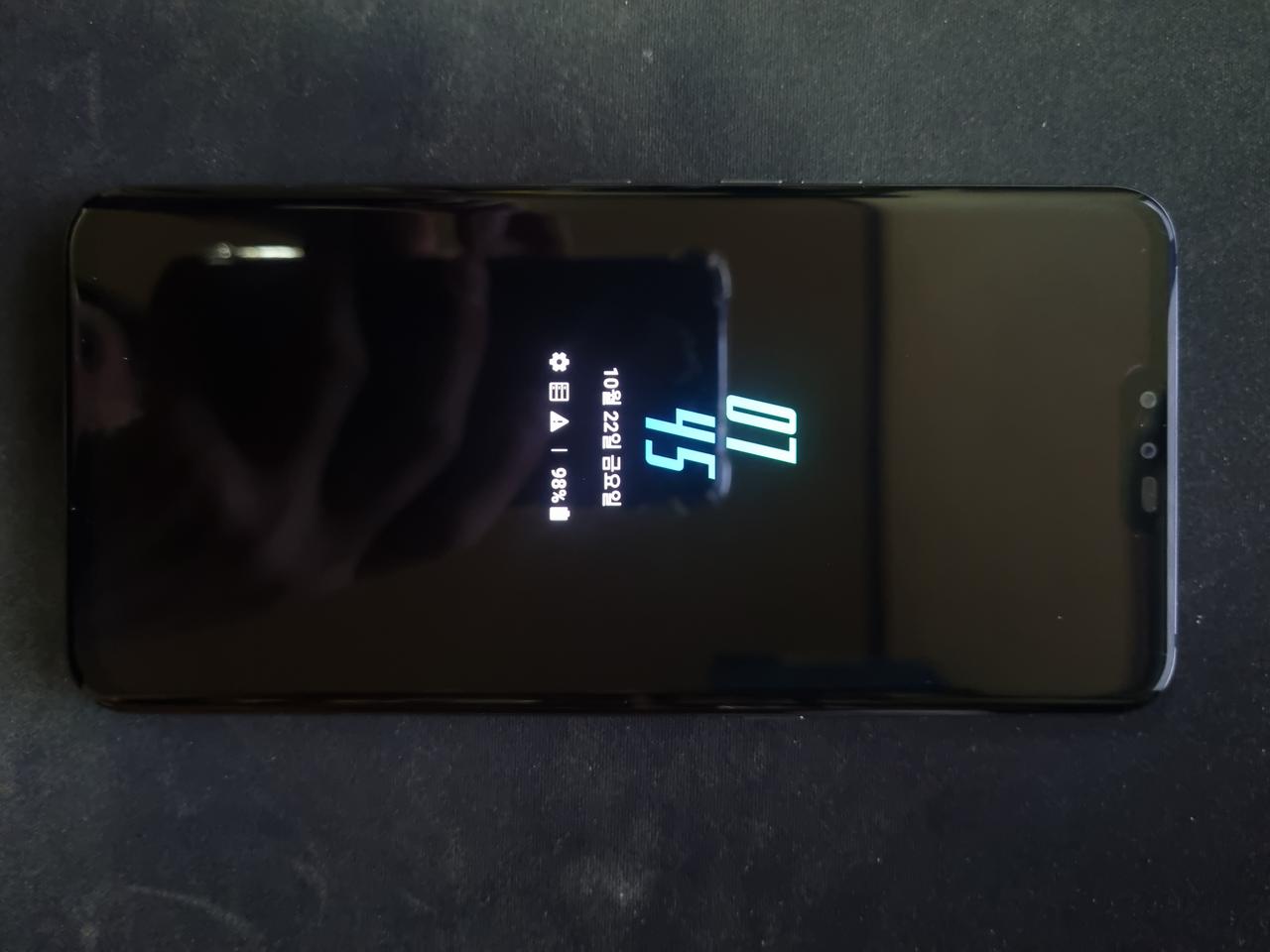 LG V50 128기가 kt 블랙 단품 | 세컨웨어(헬로마켓)