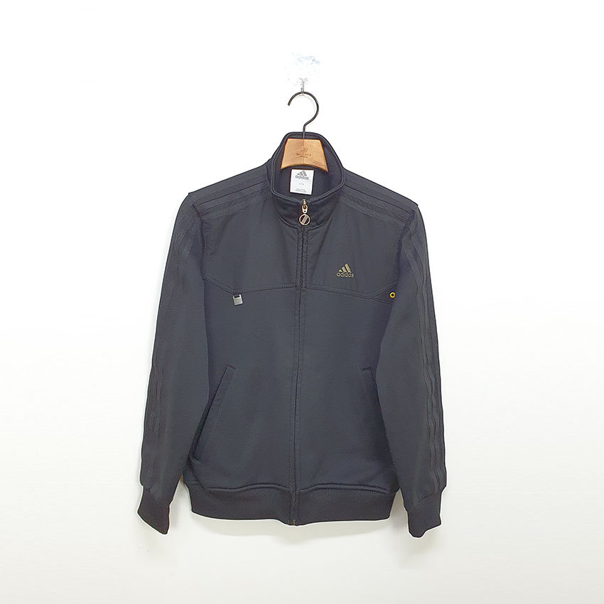 아디다스 블랙 아동용 기모 긴팔집업 79 (HU4701) | 헬로마켓