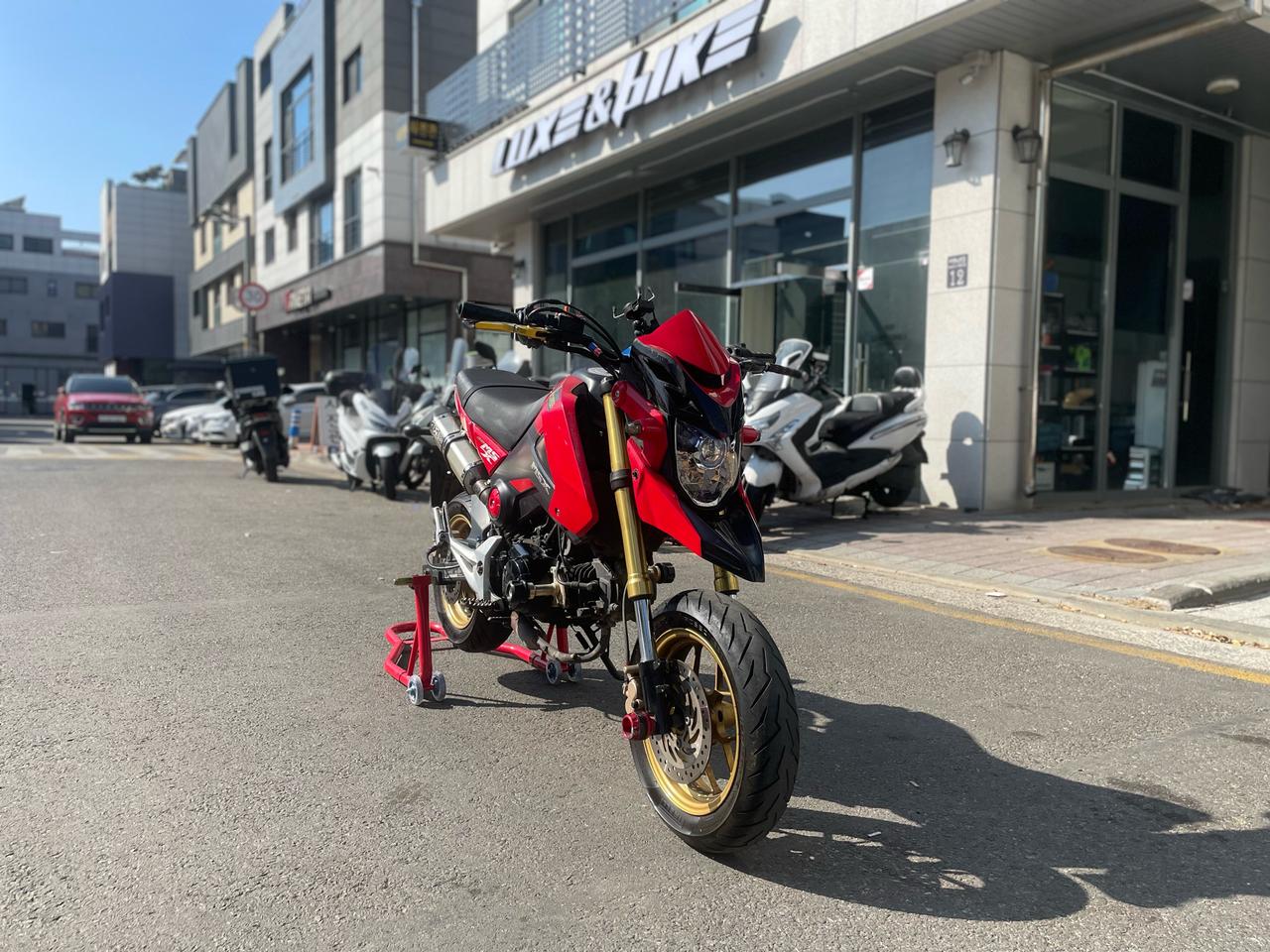 혼다 MSX125 2014년 아크라포빅 튜닝차량 판매중 | 헬로마켓