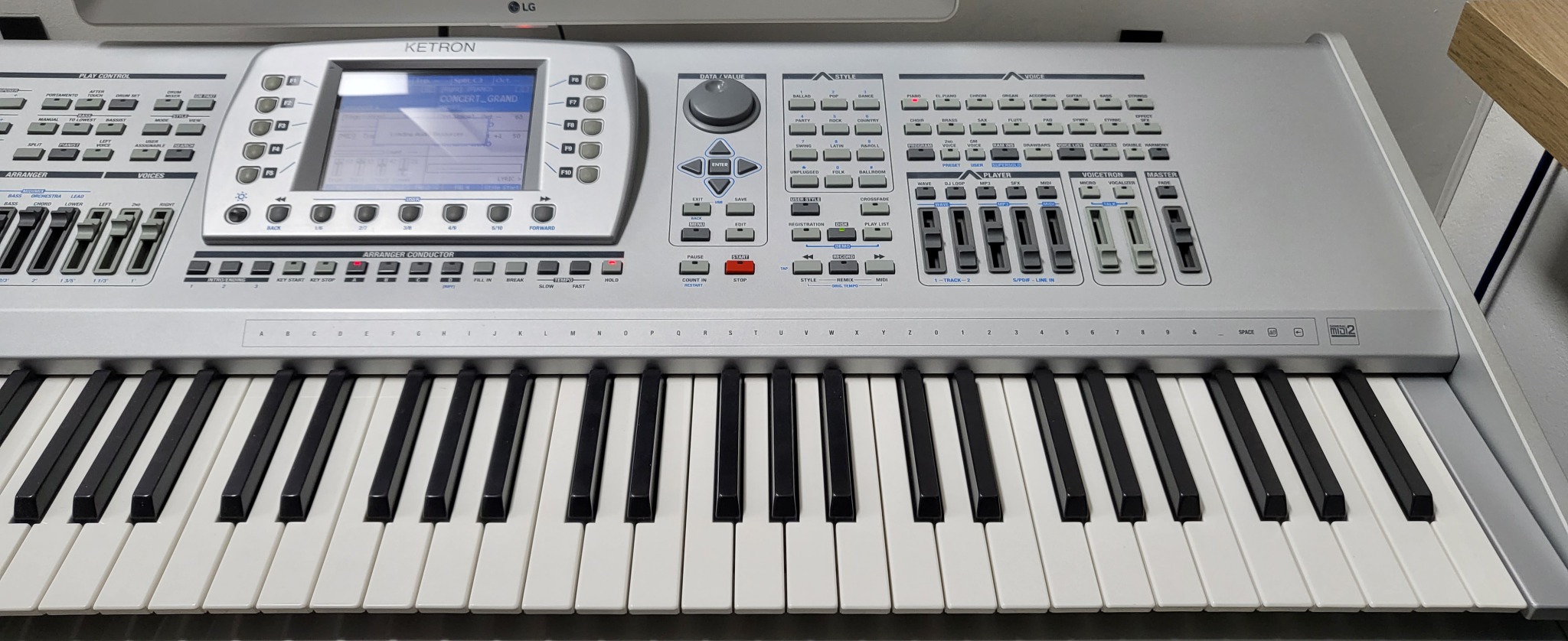 이태리제 전자올겐 케트론아우디야 AUDYA 76건반 팝니다 | 헬로마켓