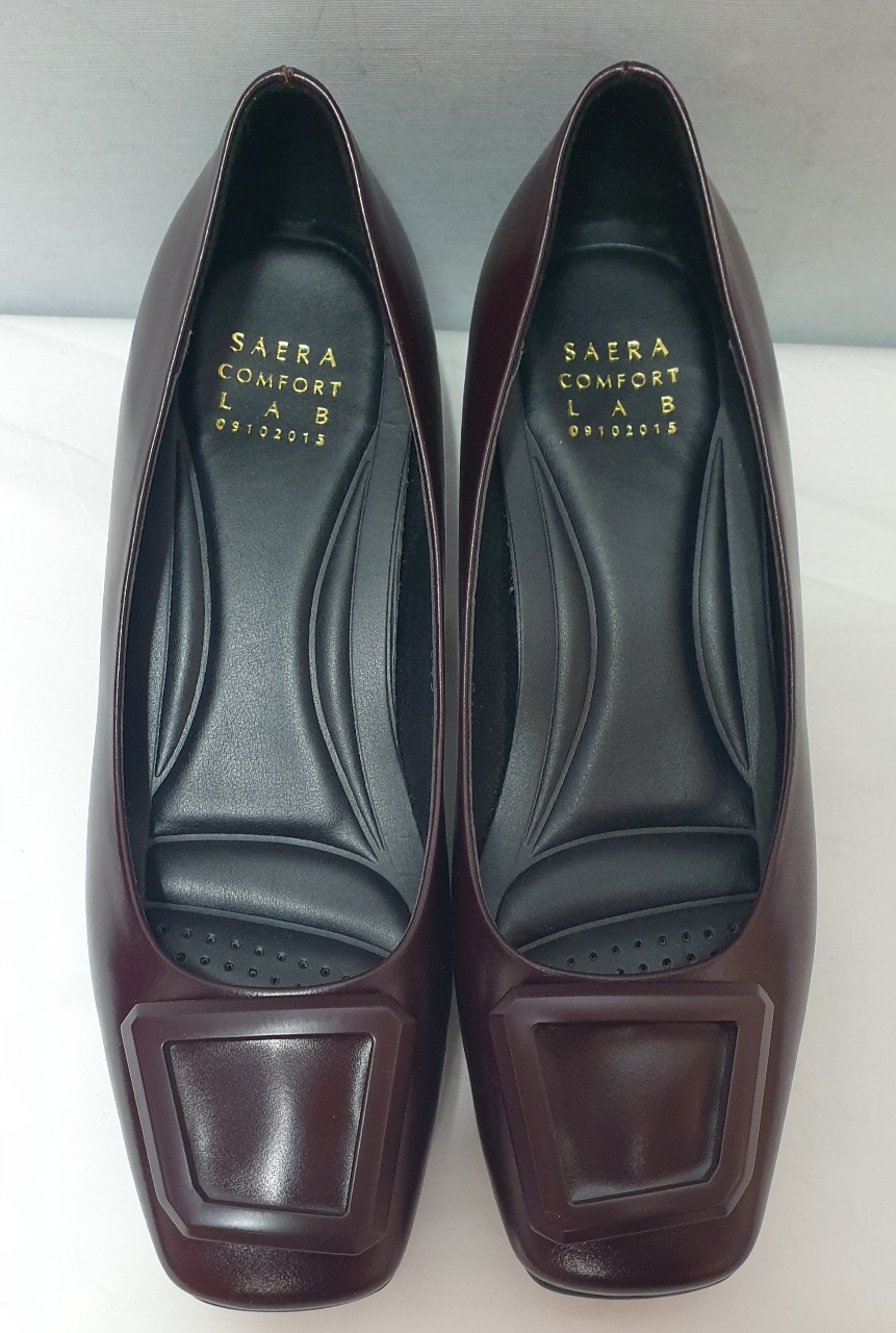 세라 여성용 미들굽 가죽 구두245 | 세컨웨어(헬로마켓)