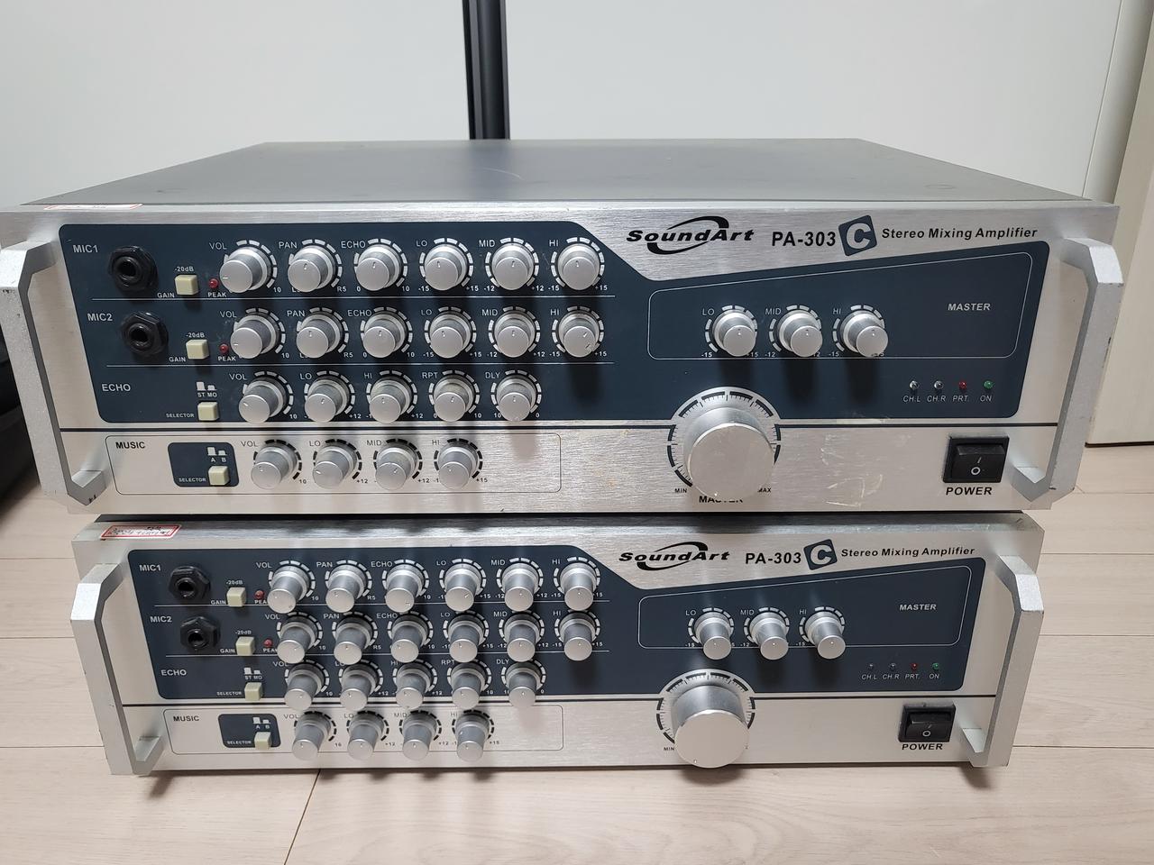 사운드아트 PA-303C 노래방 앰프 | 세컨웨어(헬로마켓)