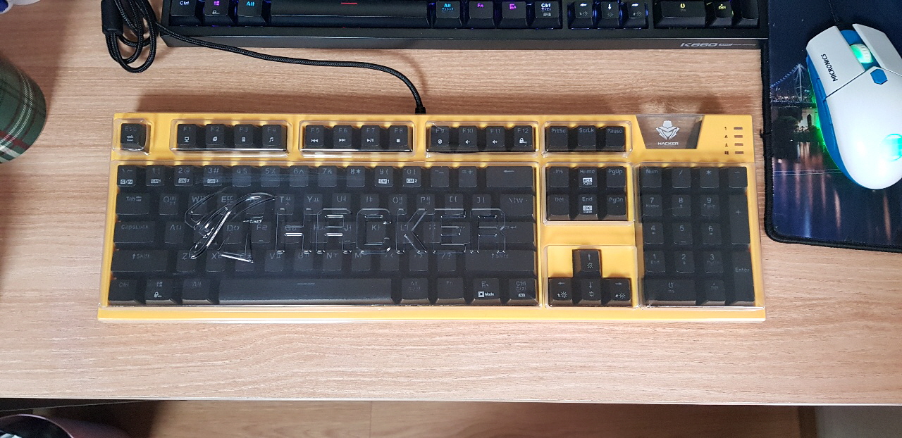 앱코 해커 K660 ARC 프리미엄 카일광축 리니어 ... | 헬로마켓