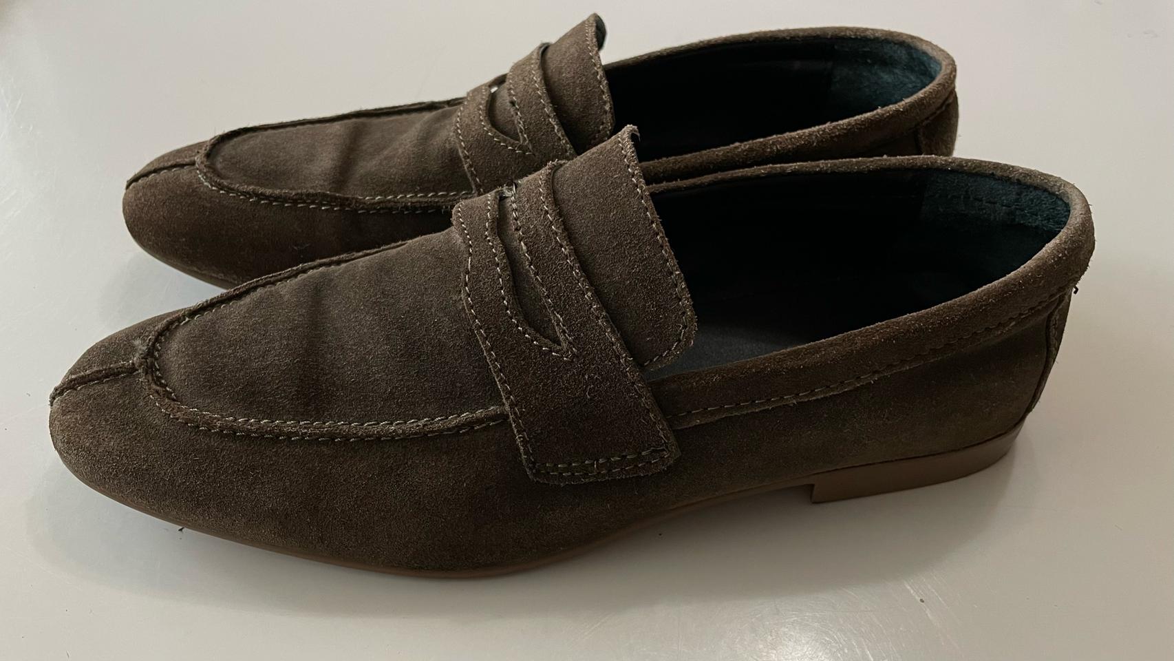 아소스 리얼스웨이드 페니로퍼 uk7.5 265 270 | 헬로마켓