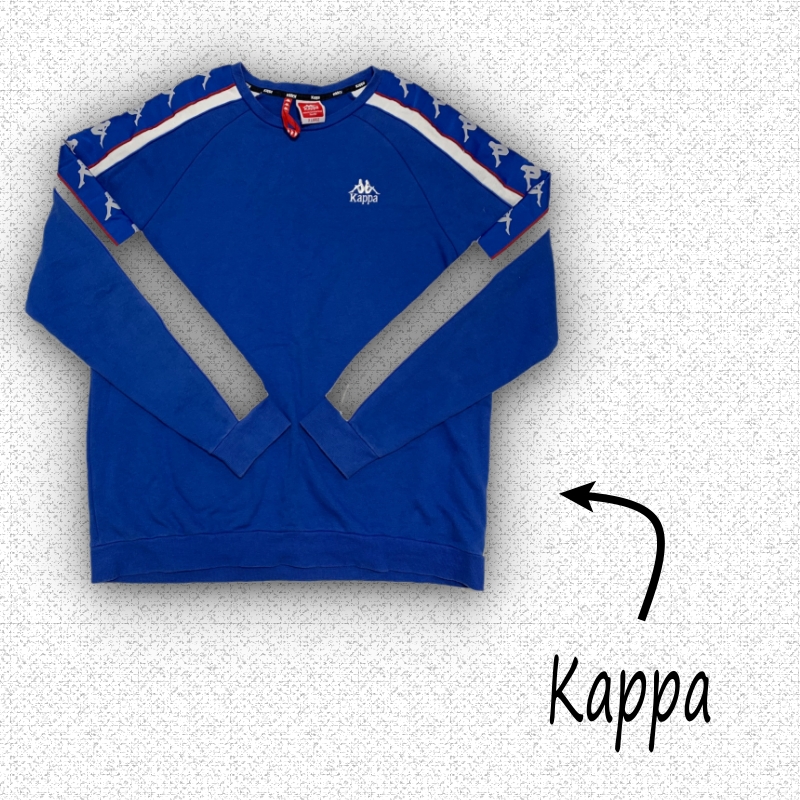 - 105 Kappa 카파 사이드로고 맨투맨 | 헬로마켓