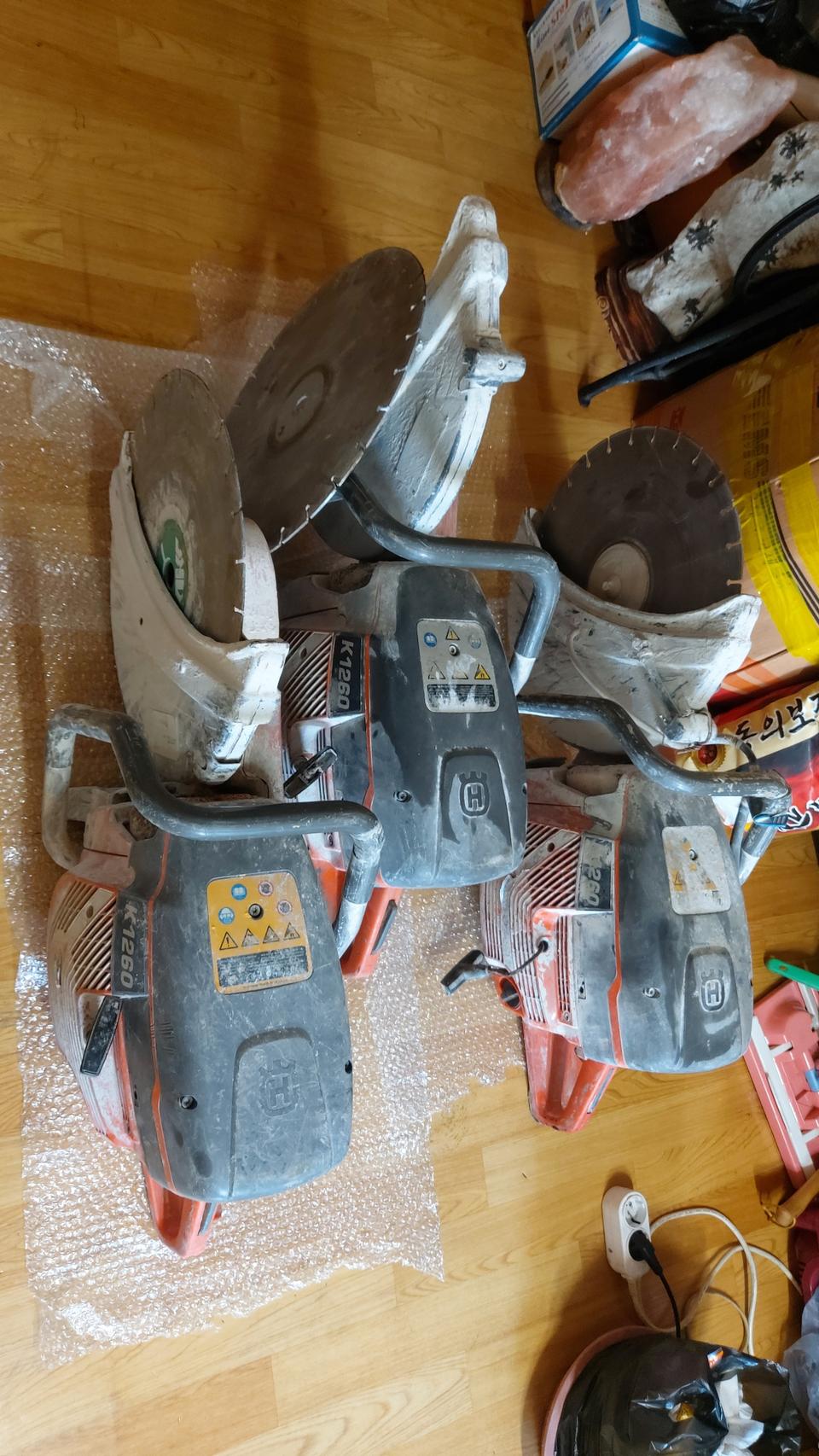 허스크바나 엔진캇타기 k1260 3점 일괄 | 헬로마켓