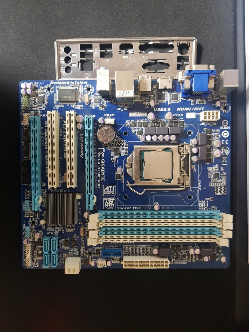 기가바이트b75 & cpu i5-3470 | 헬로마켓