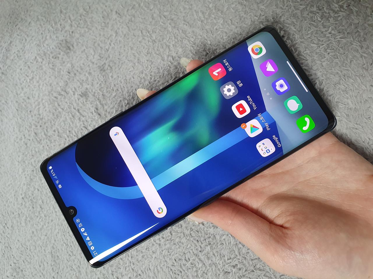 LG 벨벳 VELVET (G900) 블랙 128G 깨... | 세컨웨어(헬로마켓)