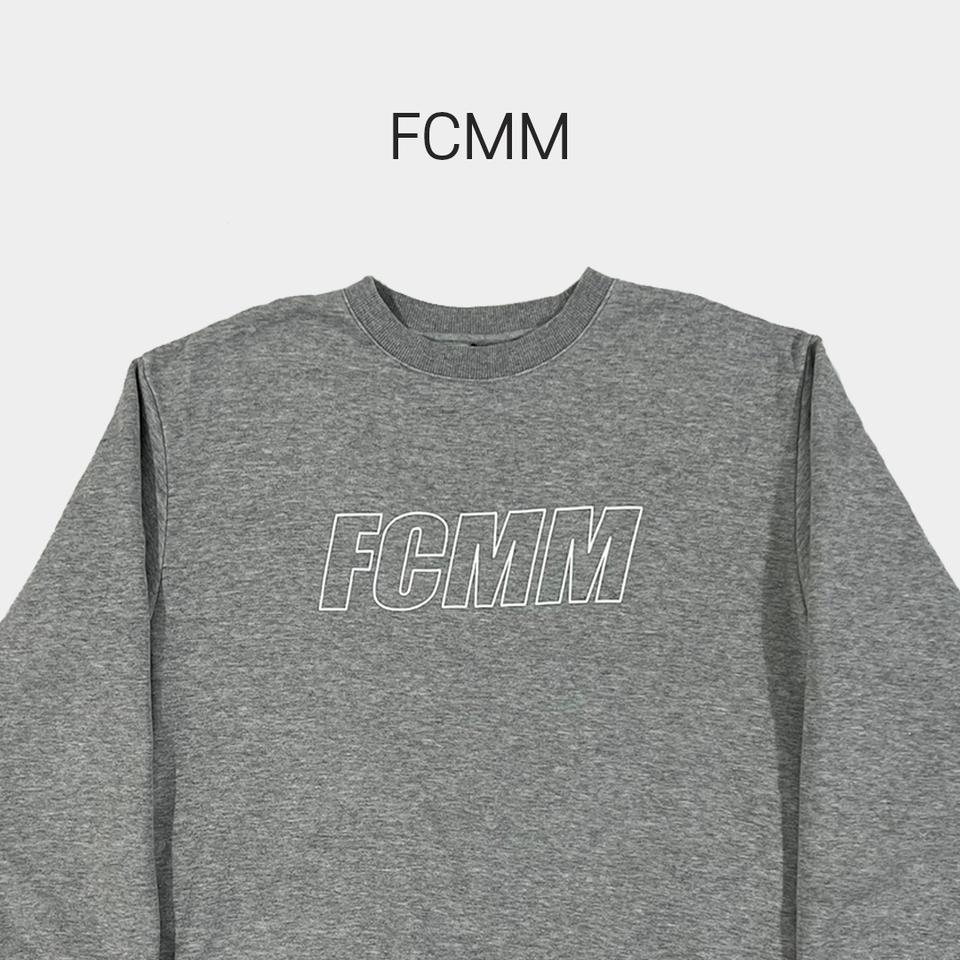 FCMM 빅로고 기모 맨투맨 BM1035 | 세컨웨어