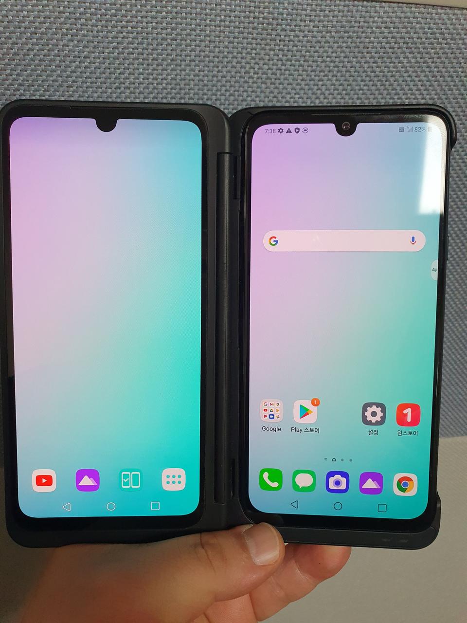 LG V50S 블랙256 듀얼스크린포함 무잔상 판매해요 | 헬로마켓
