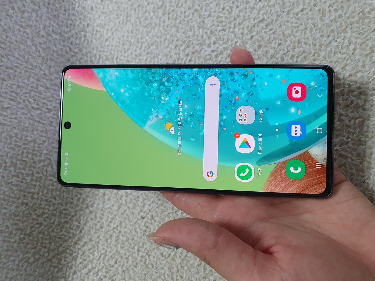 SK 갤럭시A퀀텀 (A716S) 블랙 128G 정상해... | 헬로마켓