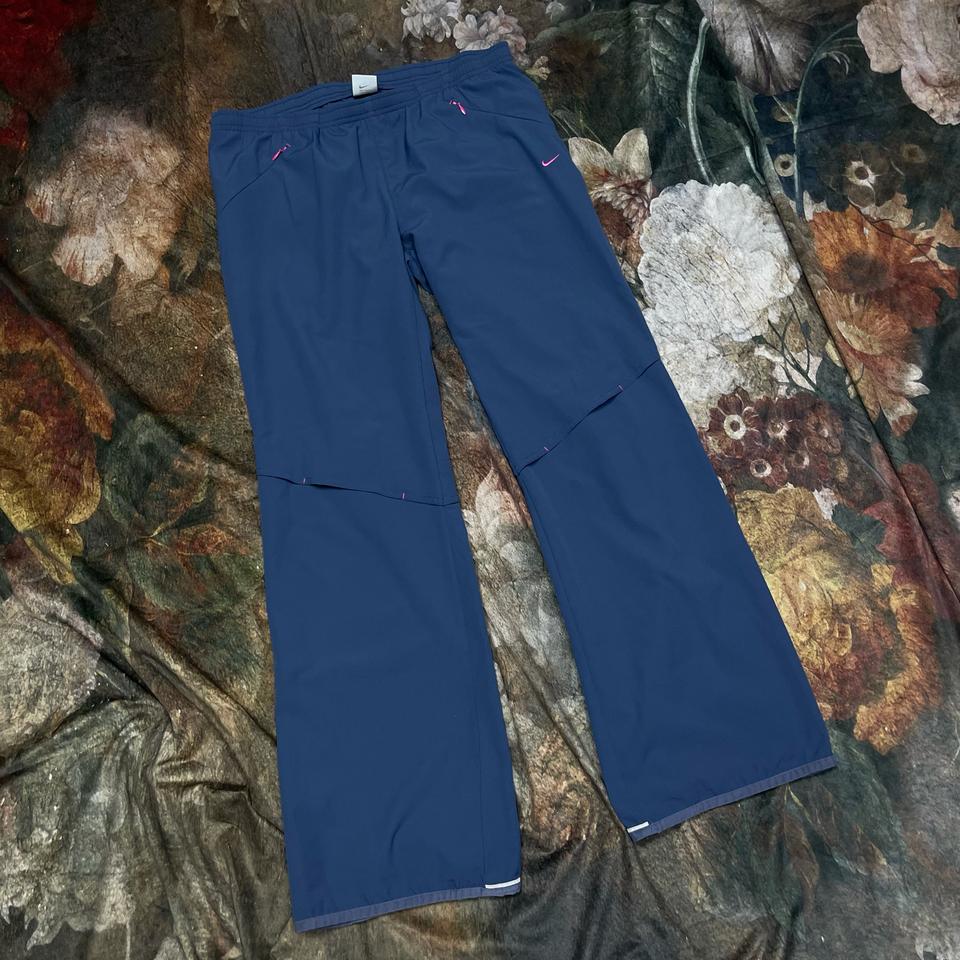 나이키 빈티디 네이비 핑크 스우시 트레이닝팬츠 L 나... | 헬로마켓