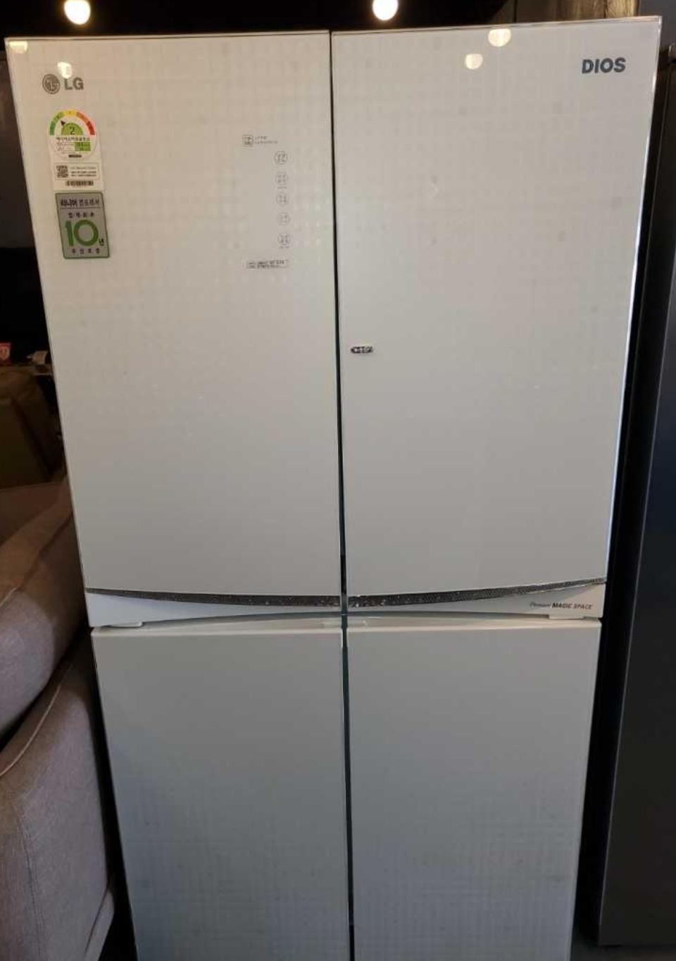 LG 디오스 910L 4도어냉장고판매합니다가격은 20... | 세컨웨어(헬로마켓)
