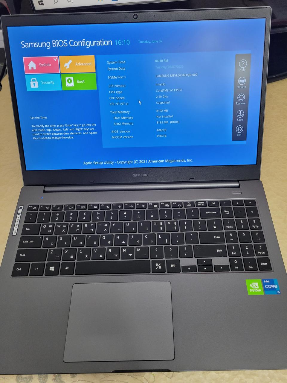 i5-11세대외장형그래픽>삼성노트북플러스2 NT550... | 헬로마켓