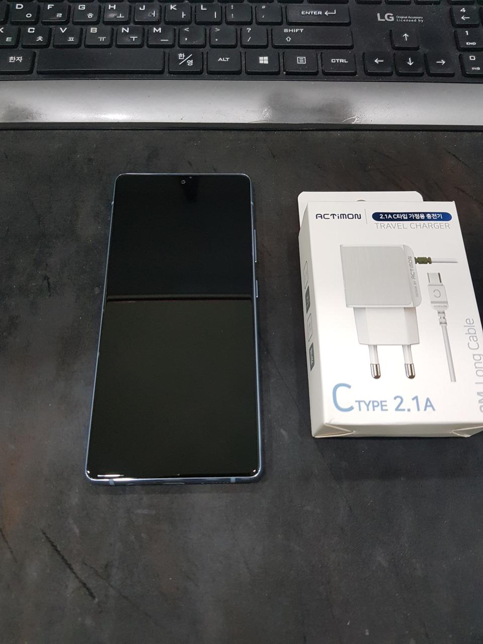 A급 갤럭시A퀀텀1 블루 128G 판매합니다 A716S | 헬로마켓