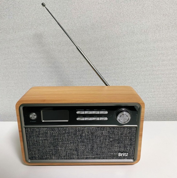 [브리츠] 레트로 라디오 블루투스 스피커 BA-RBT1 | 세컨웨어(헬로마켓)