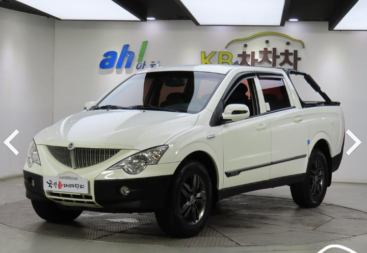 쌍용 액티언 스포츠 5인승 디젤 AX7 4WD 클럽 | 세컨웨어(헬로마켓)