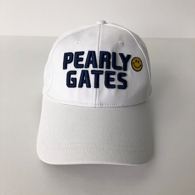 PEARLY GATES 파리게이츠 골프 캡 모자 화이트 | 헬로마켓