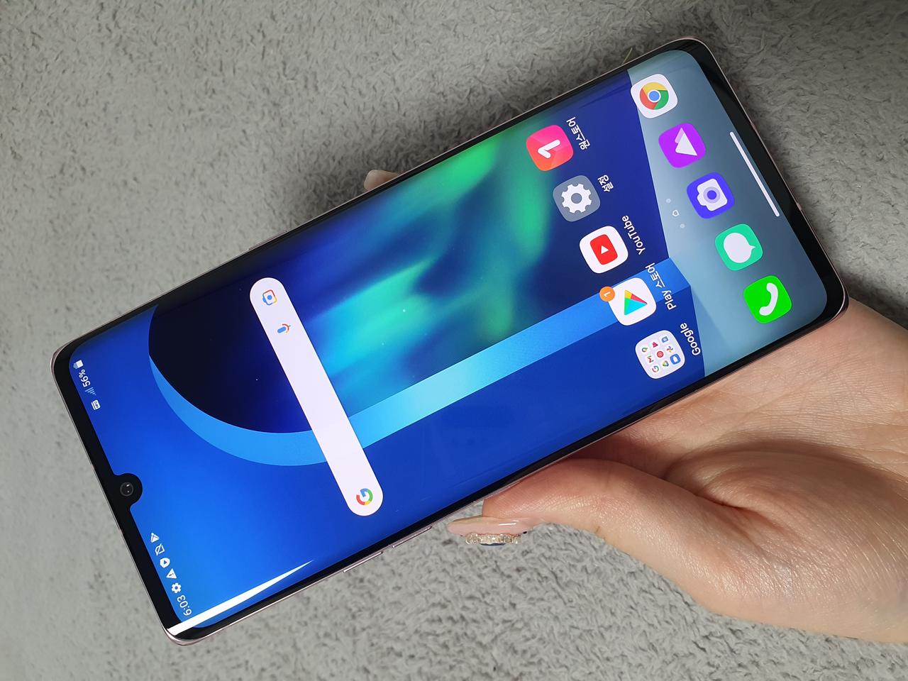 LG 벨벳 VELVET (G900) 핑크 128G 깨... | 헬로마켓