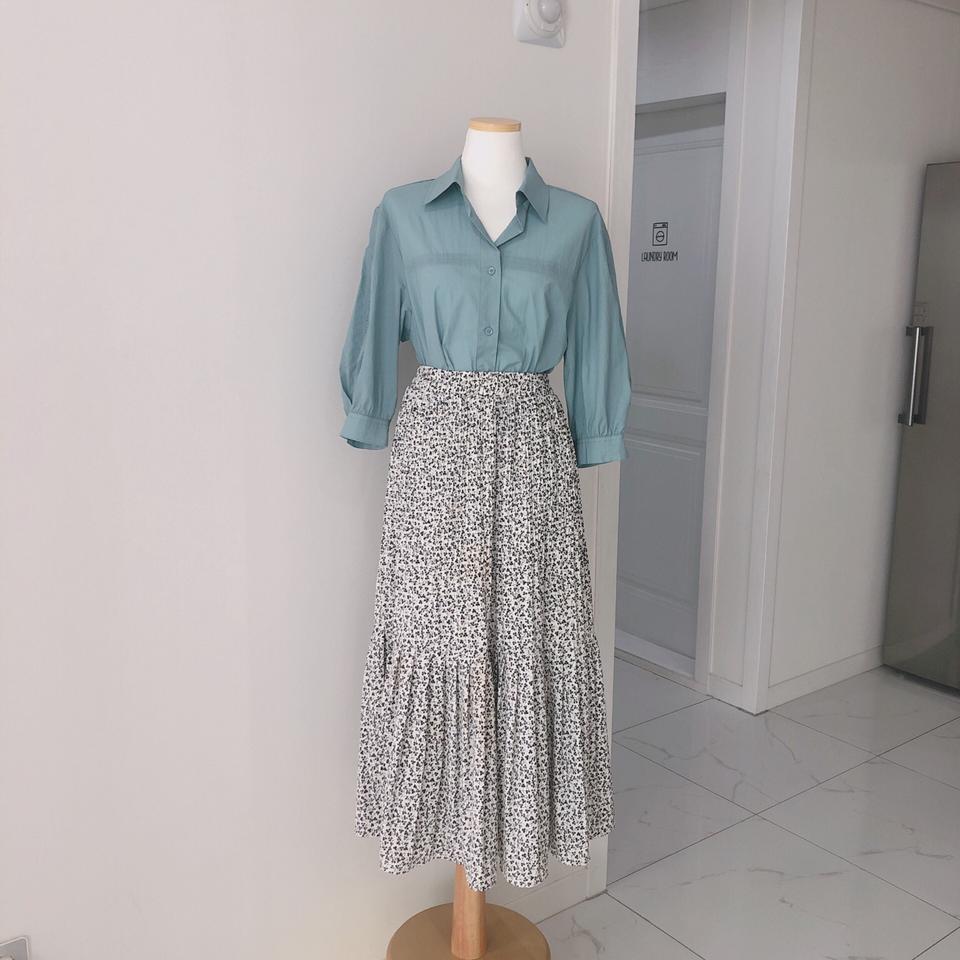 블라우스(블루)66 | 헬로마켓