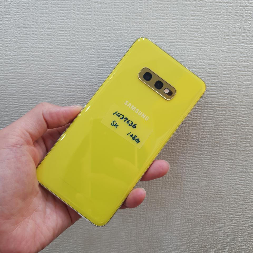 S10e 옐로우 128G sk통신사 판매중 | 세컨웨어(헬로마켓)