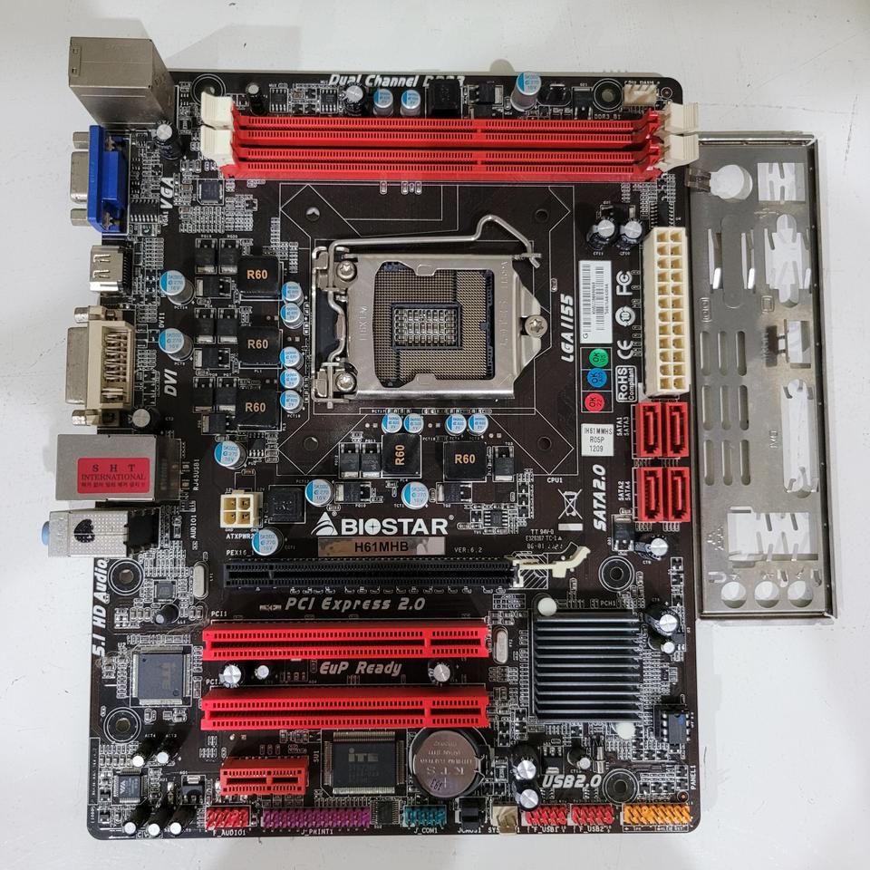 메인보드 바이오스타 H61MHB 판매합니다 | 세컨웨어(헬로마켓)