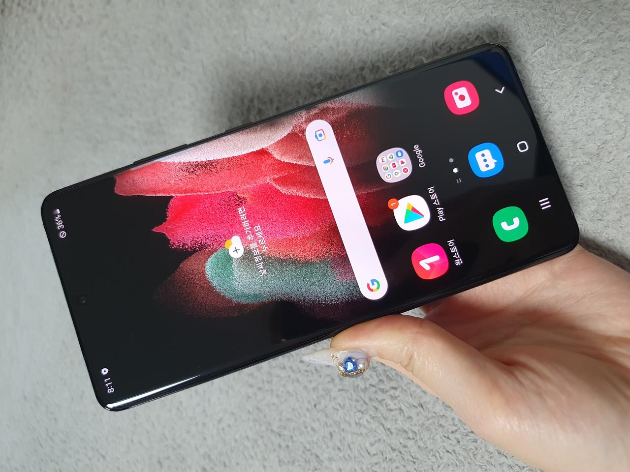 LG 갤럭시 S21울트라 팬텀블랙 256G 깨끗한S급... | 세컨웨어(헬로마켓)