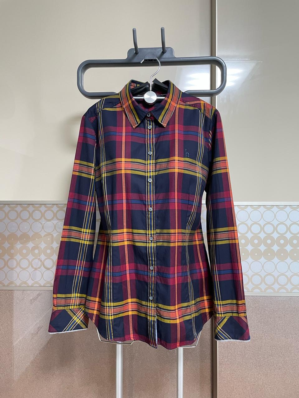 헤지스 여성 체크남방 (매장정품) | 헬로마켓