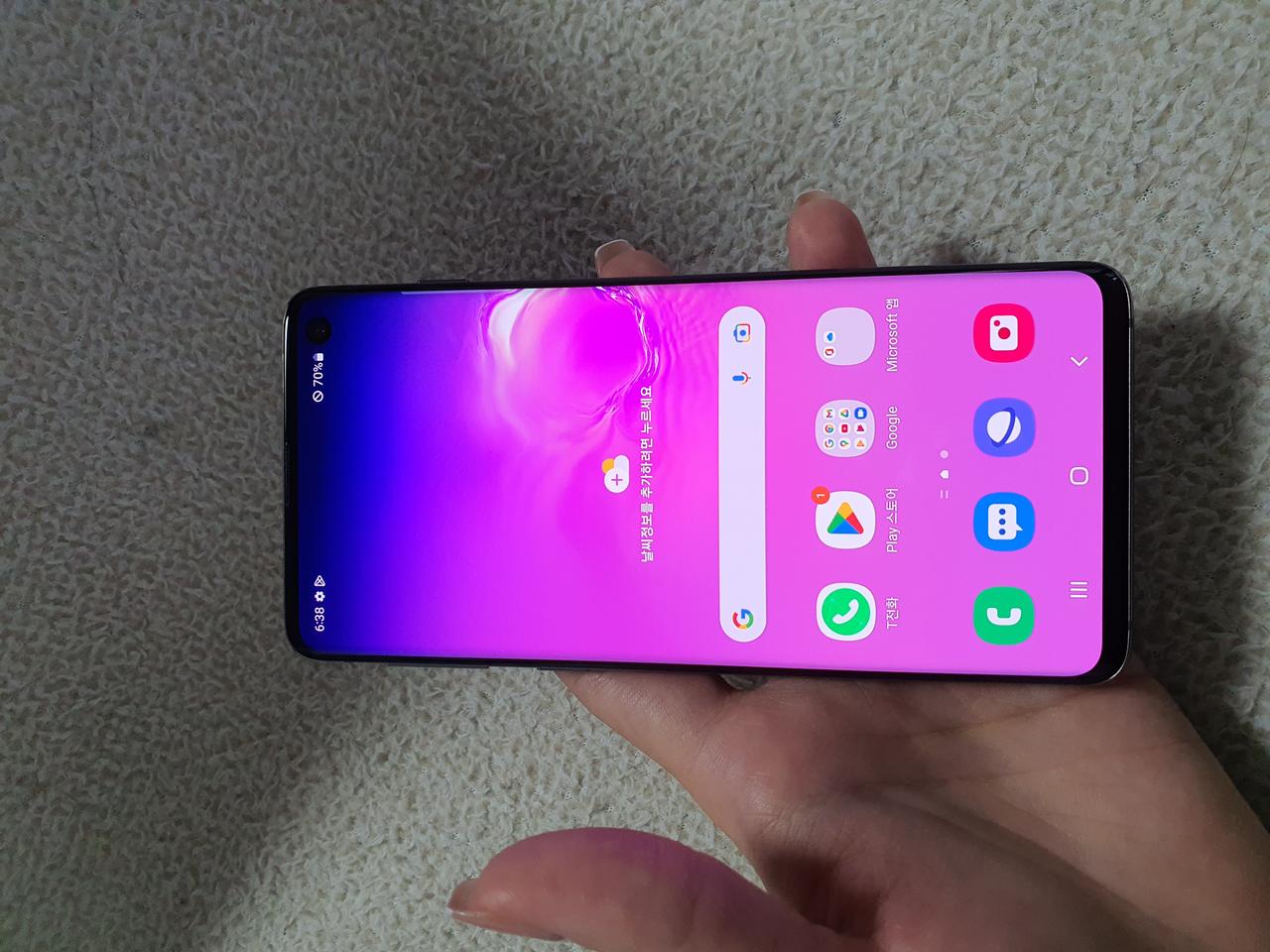 SKT 갤럭시S10 블랙 128G 깨끗한 제품 판매합니다 | 헬로마켓