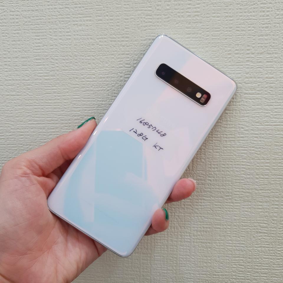 S10 프리즘화이트 128G 무잔상 A급 kt통신사 판매중 | 세컨웨어(헬로마켓)