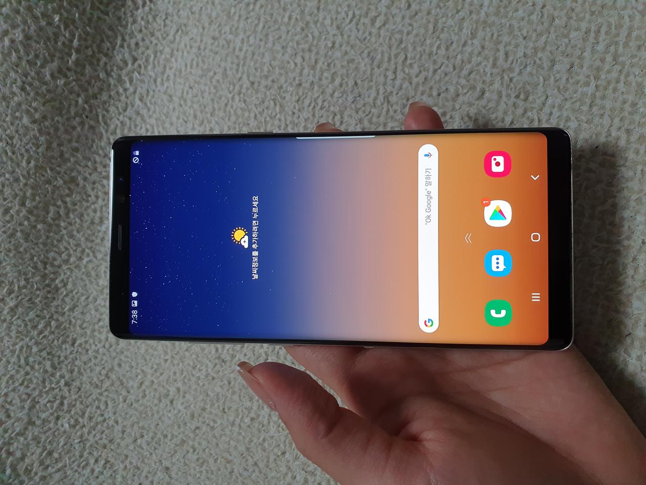 LG 갤럭시 노트8 골드 64G 깨끗한제품 저렴히 판... | 헬로마켓