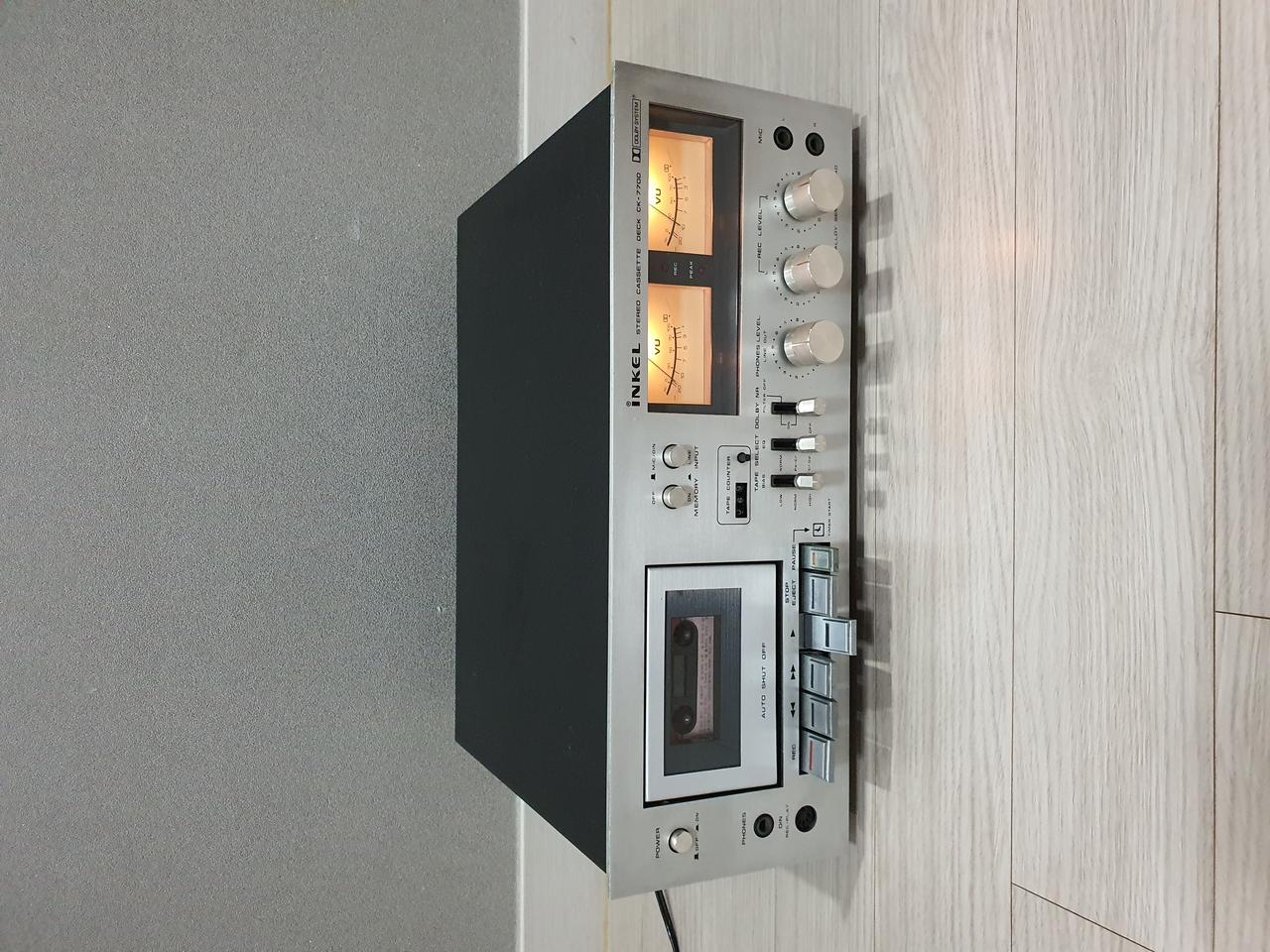 인켈 아날로그 카세트데크 CK-7700 == 8 만원... | 헬로마켓
