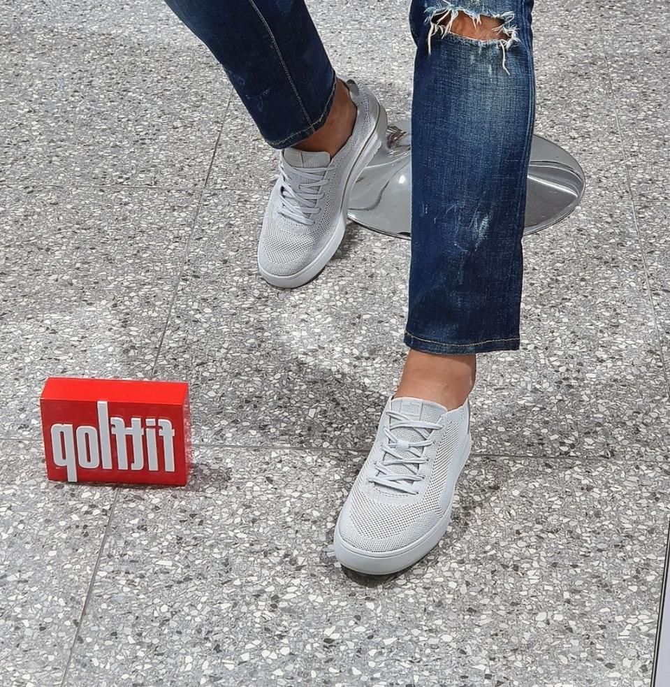 핏플랍 남성 랠리 스니커즈-그레이 UK8 (265mm... | 헬로마켓