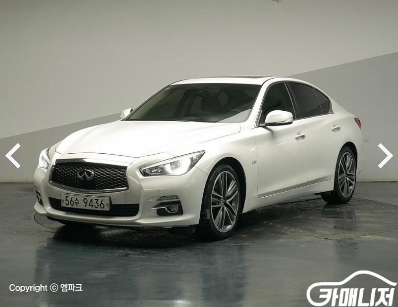 [최저가] 인피니티 q50 14년식 16만km | 헬로마켓