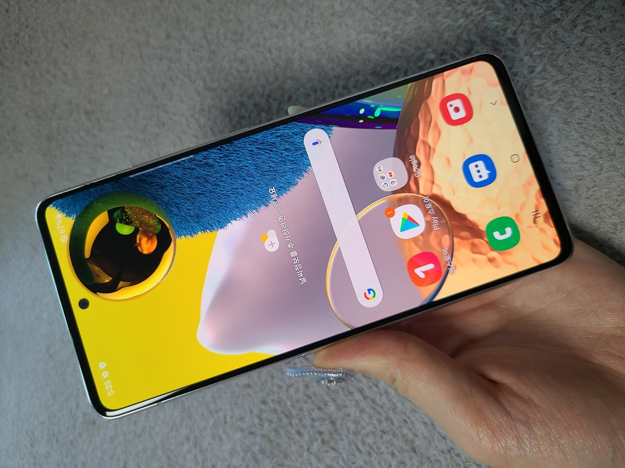 LG 갤럭시A51 5G (A516) 화이트 외관깨끗한... | 헬로마켓