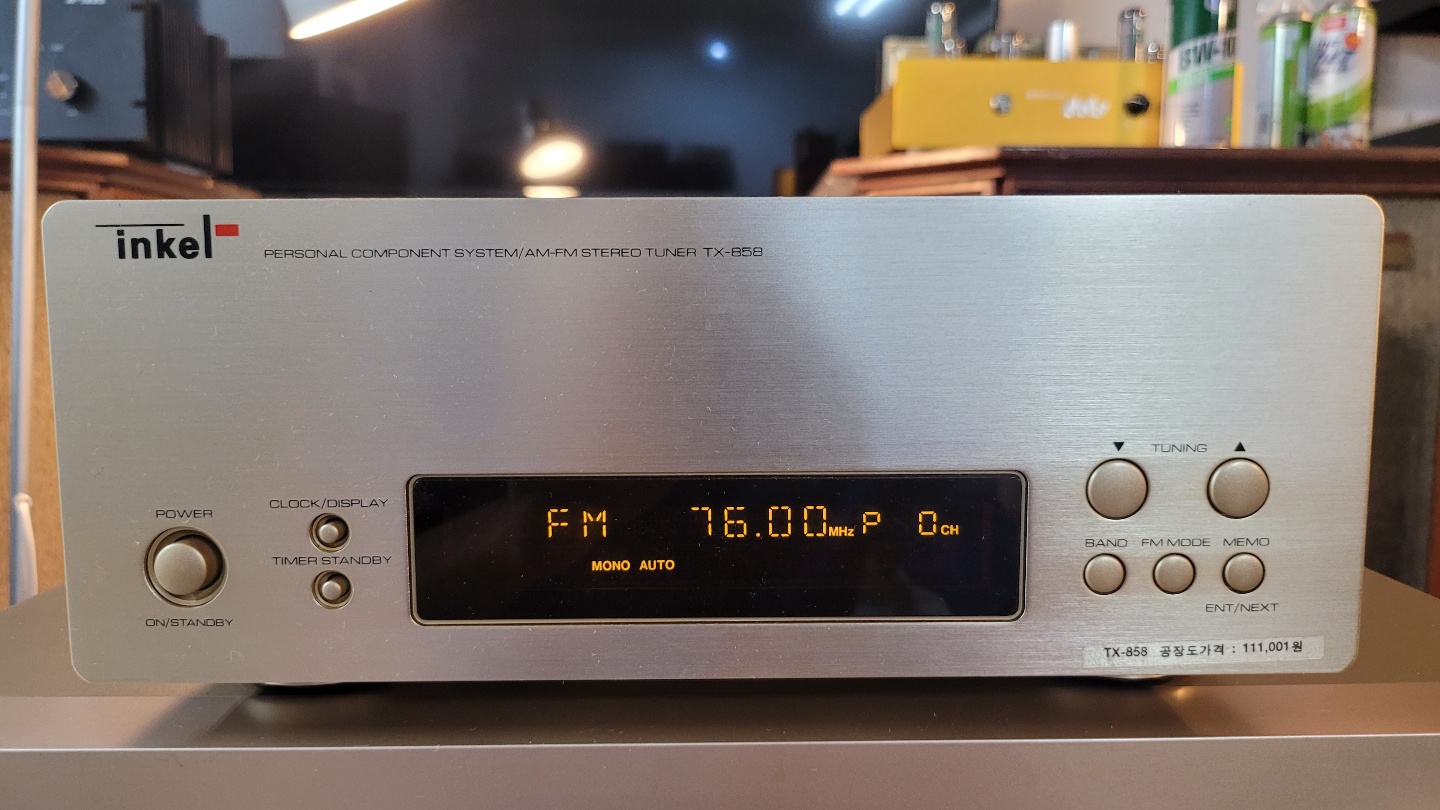 인켈 TX-858 미니튜너 ㅡA급ㅡ | 헬로마켓