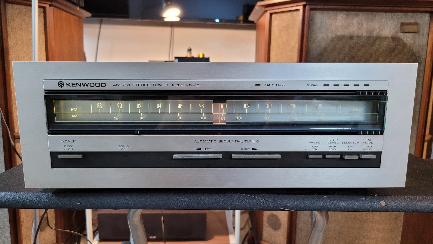 켄우드 KT-413 아날로그튜너 | 헬로마켓