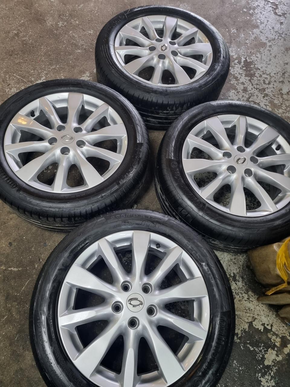 삼성뉴sm5.L43중고휠타이어.임프레이션.Sm5.sm7등 | 헬로마켓